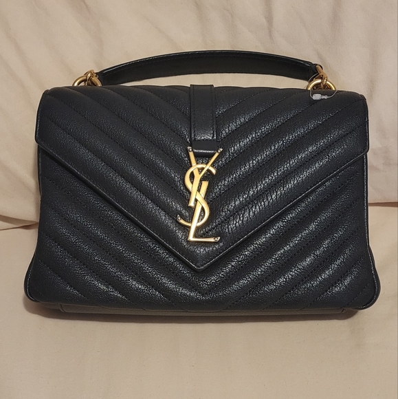 Yves Saint Laurent | Bags | Ysl Saint Laurent College Medium Bag ...